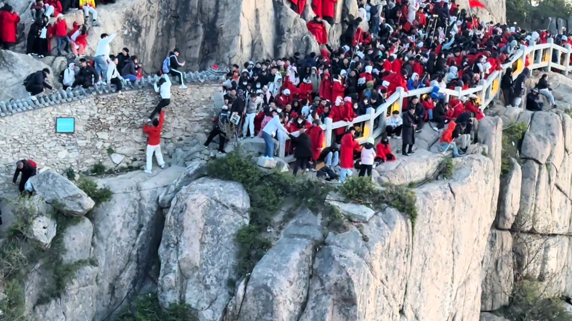 BEFORE SUNRISE - Couple Nearly Plunge Off Cliff In Risky Shortcut At ...